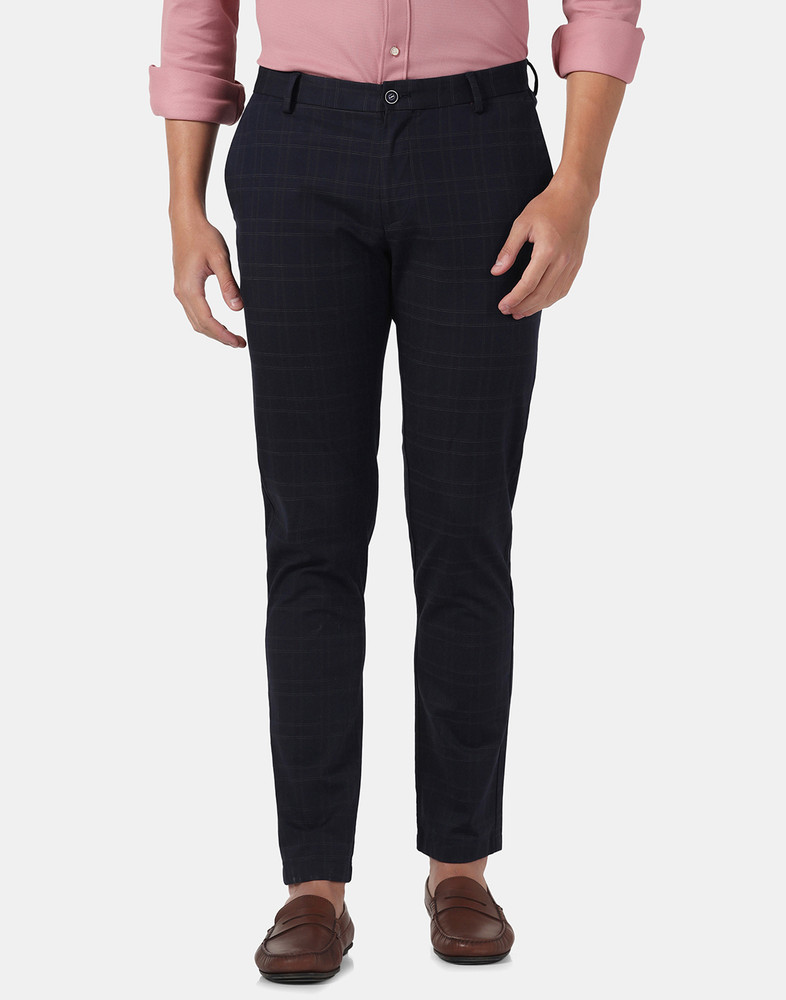 Blackberrys Slim Fit Men Dark Blue Trousers Buy Blackberrys Slim Fit Men Dark Blue Trousers Online at Best Prices in India Flipkart