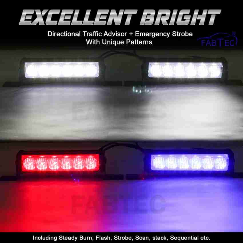 Federal Signal Emergency Lights Federal Signal 12v 6 Led Car Blinker