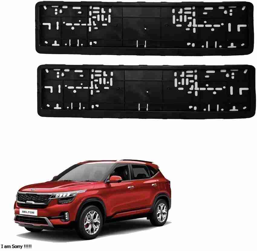 Vagary Standard Size Car Number Plate Frame Licence Plate Covers for Kia Seltos Car Number Plate Price in India Buy Vagary Standard Size Car Number Plate Frame Licence Plate Covers for Kia Seltos