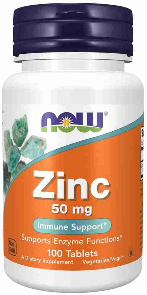 Zinc 50 Mg Chelated Zinc Gluconate 100 Tablets Zinc Tablets | New Leaf