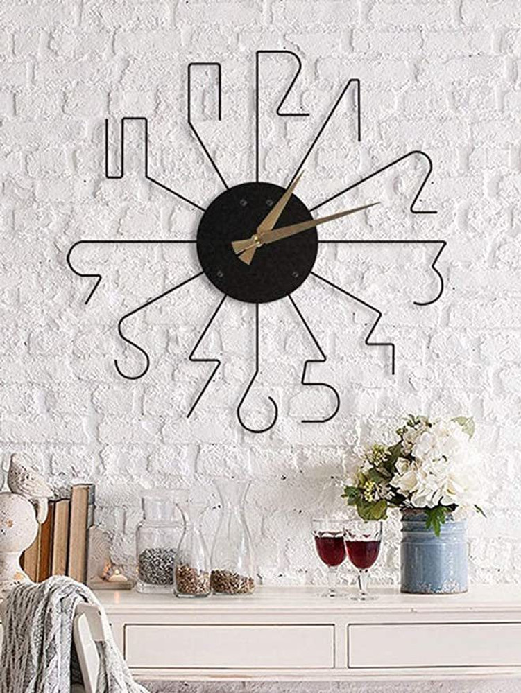 Funky Wall Clock Designs FunkyTradition Minimal Design Metal Wall
