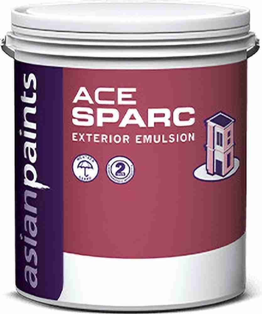 Asian Paints Ace sparc 4L White Emulsion Wall Paint Price in India Buy Asian Paints Ace sparc 4L White Emulsion Wall Paint online at Flipkart