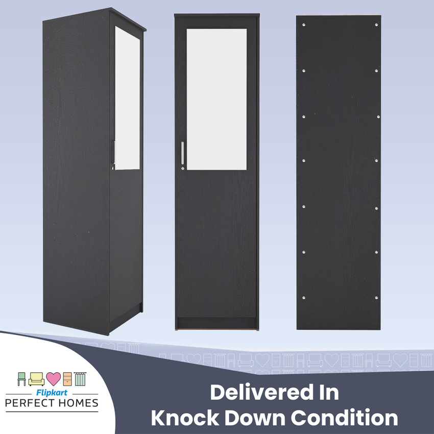 Flipkart Perfect Homes Julian Engineered Wood 1 Door Wardrobe