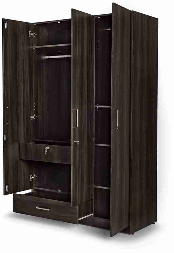 Wakefit Cashmere Engineered Wood 3 Door Wardrobe