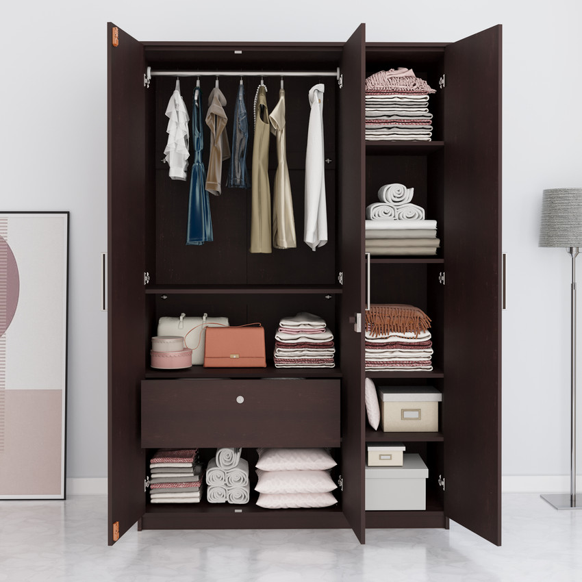 3 door wardrobe flipkart store