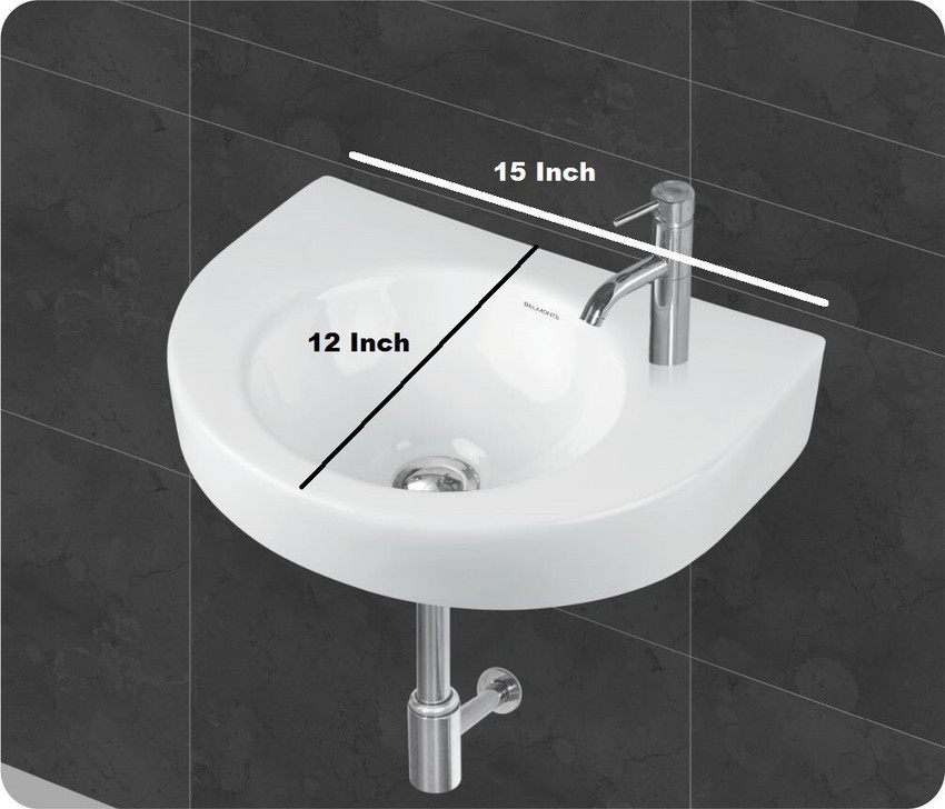 Wash basin size in inches store