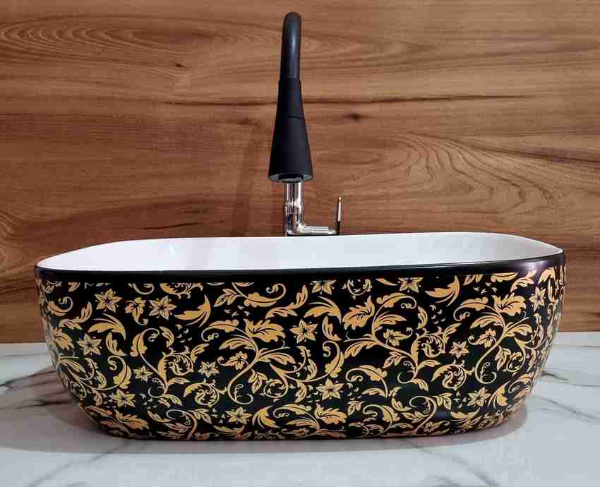 Colorful wash basin store