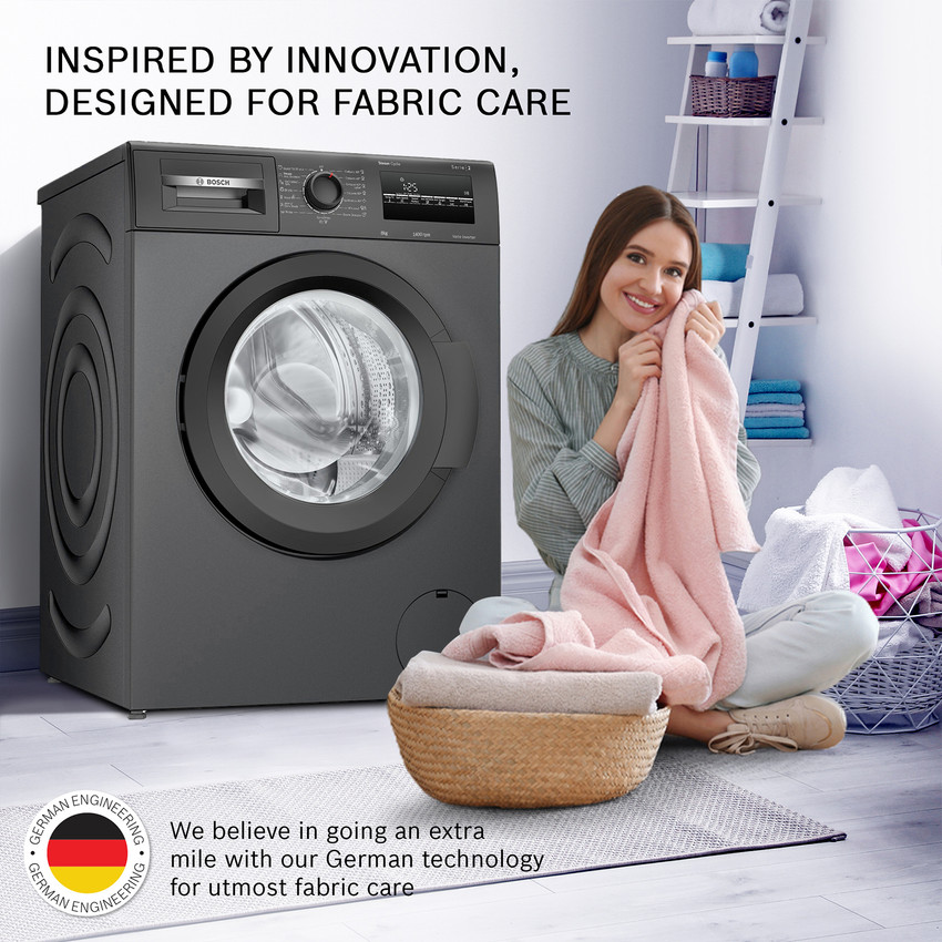 Bosch Washing Machines Bosch 8 Kg 5 Star Fully Automatic Front Loading