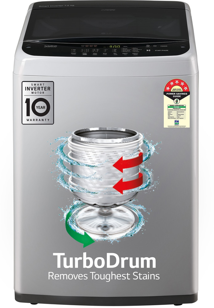 Lg turbo drum 7kg washing machine store