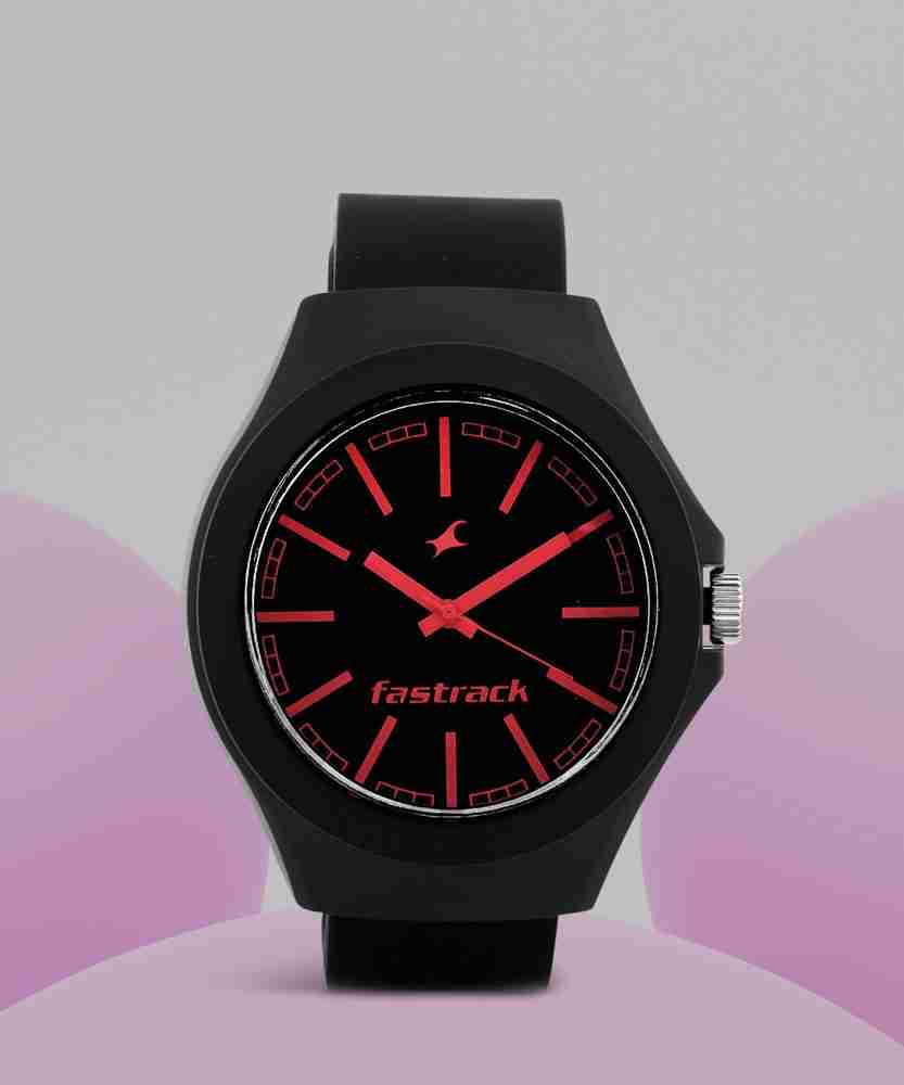 Fastrack Unisex Red Printed Dial Red Marvel Avengers Straps