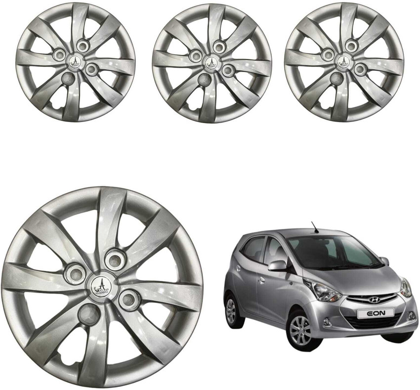 KYZO CAR WHEEL CAP WHEEL COVER EON BOLT TYPE SILVER 13 INCHI Wheel Cover For HYUNDAI EON Era Plus Price in India Buy KYZO CAR WHEEL CAP WHEEL COVER EON BOLT TYPE SILVER