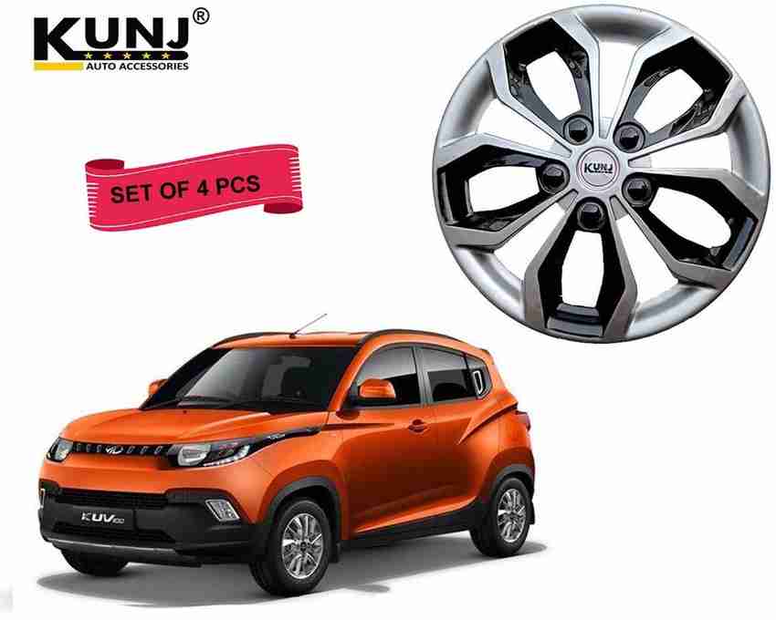 Kunj Autotech KUV 100 14 Inch Wheel Cover For Mahindra KUV 100 Price in India Buy Kunj Autotech KUV 100 14 Inch Wheel Cover For Mahindra KUV 100 online at Flipkart
