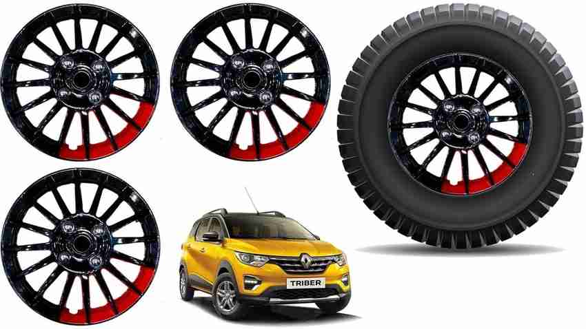 HUDMOZ TRIBER 15 Inches CMRRS Wheel Caps Hubcaps Wheel Cover For Renault Triber RXE Price in India Buy HUDMOZ TRIBER 15 Inches CMRRS Wheel Caps Hubcaps Wheel Cover For