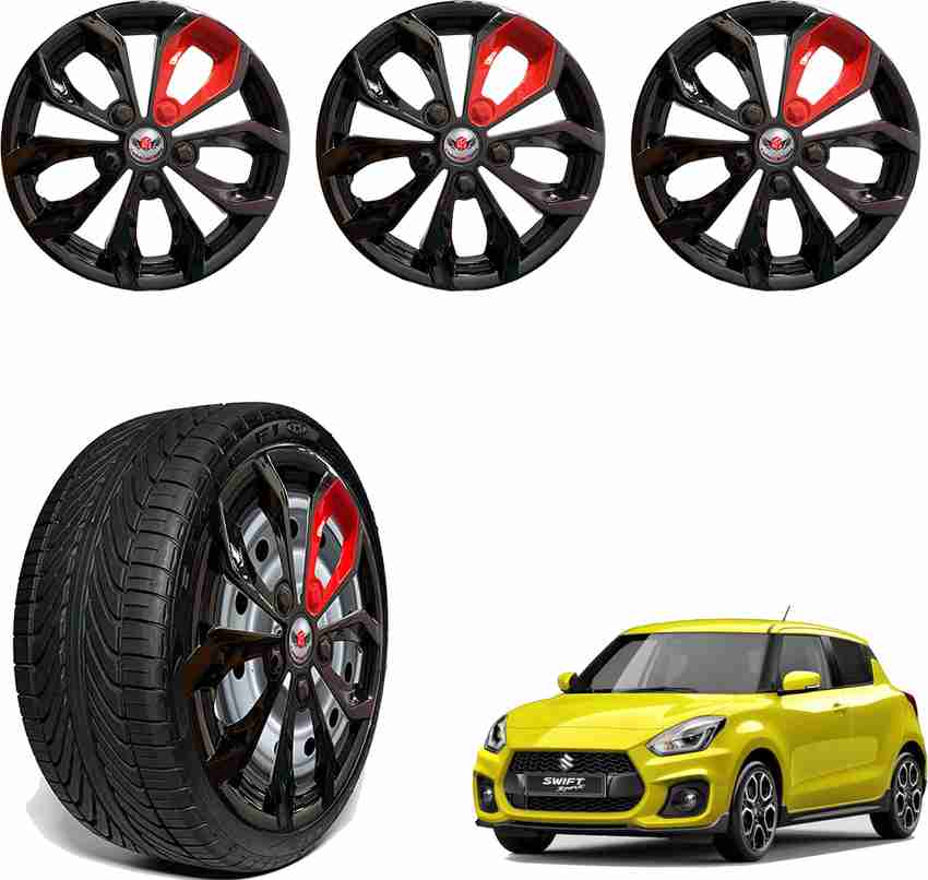 CuboDePlato FuryBlk redpatch 14In New Swift2018 2022 Wheel Cover For Maruti Swift VXI Price in India Buy CuboDePlato FuryBlk redpatch 14In New Swift2018 2022 Wheel Cover For Maruti Swift VXI online at...