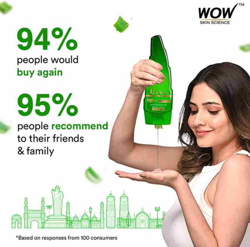 WOW SKIN SCIENCE Aloe Vera Multipurpose Beauty Gel For Skin And Hair Price in India Buy WOW SKIN SCIENCE Aloe Vera Multipurpose Beauty Gel For Skin And Hair online at Flipkart