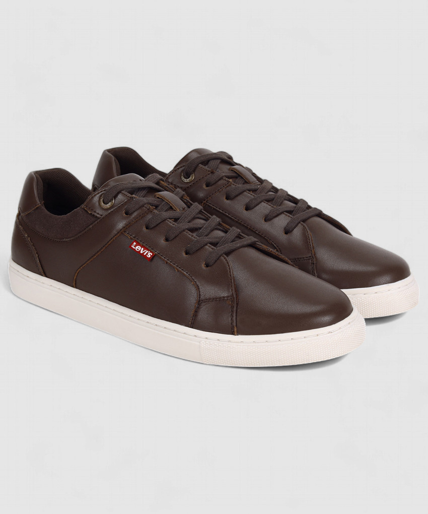LEVI S Levi s Mens Brown solid Sneakers Sneakers For Men Buy LEVI S Levi s Mens Brown solid Sneakers Sneakers For Men Online at Best Price Shop Online for Footwears in India Flipkart