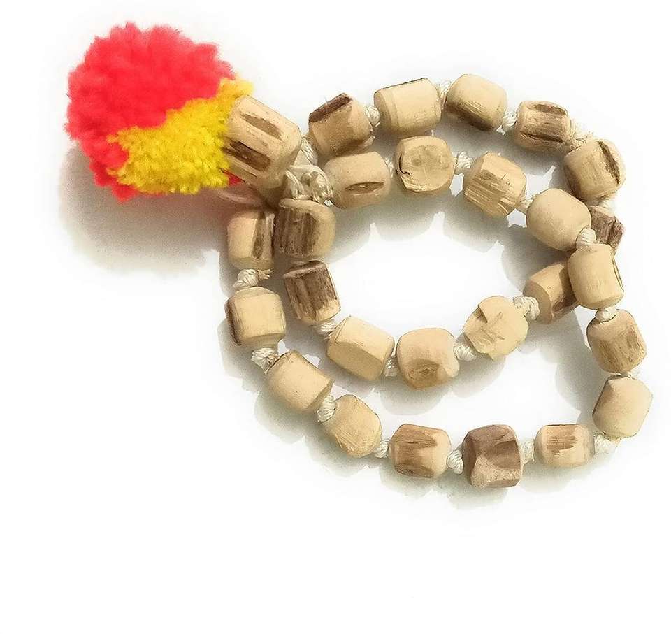 nagaana Tulsi Japa Mala 27+1 Small Beads Original Ayodhya Dham Handmade ...