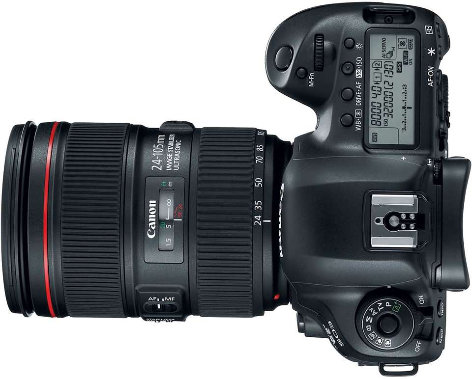 Canon EOS 5D Mark IV DSLR Camera Body with Single Lens:EF 24-105mm f/4L ...
