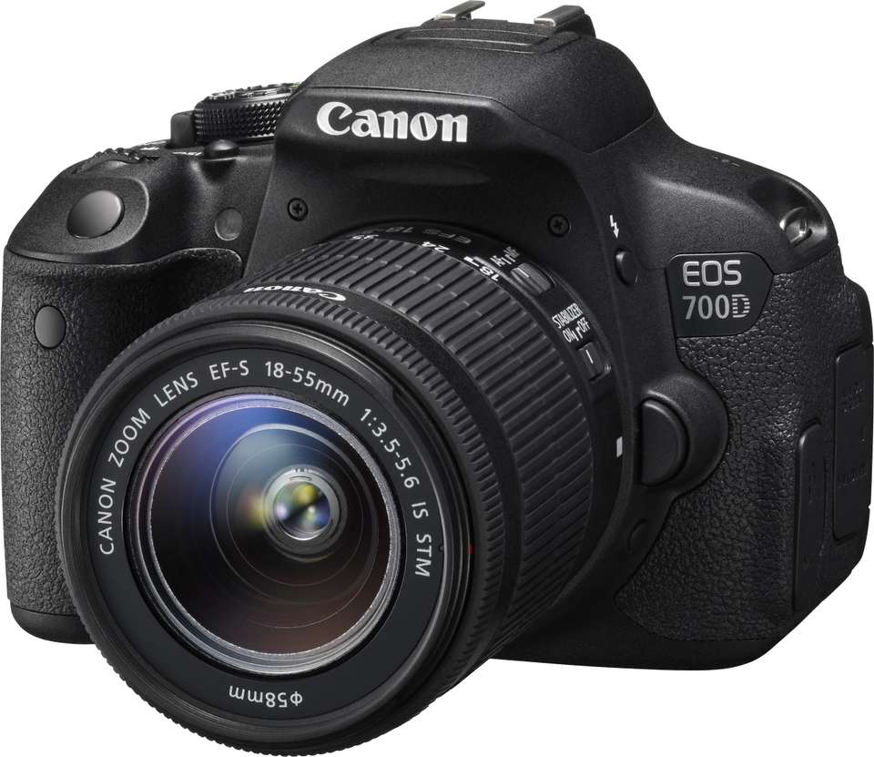 Canon EOS 700D DSLR Camera Body with Dual Lens: EF S18 - 55 mm IS II ...