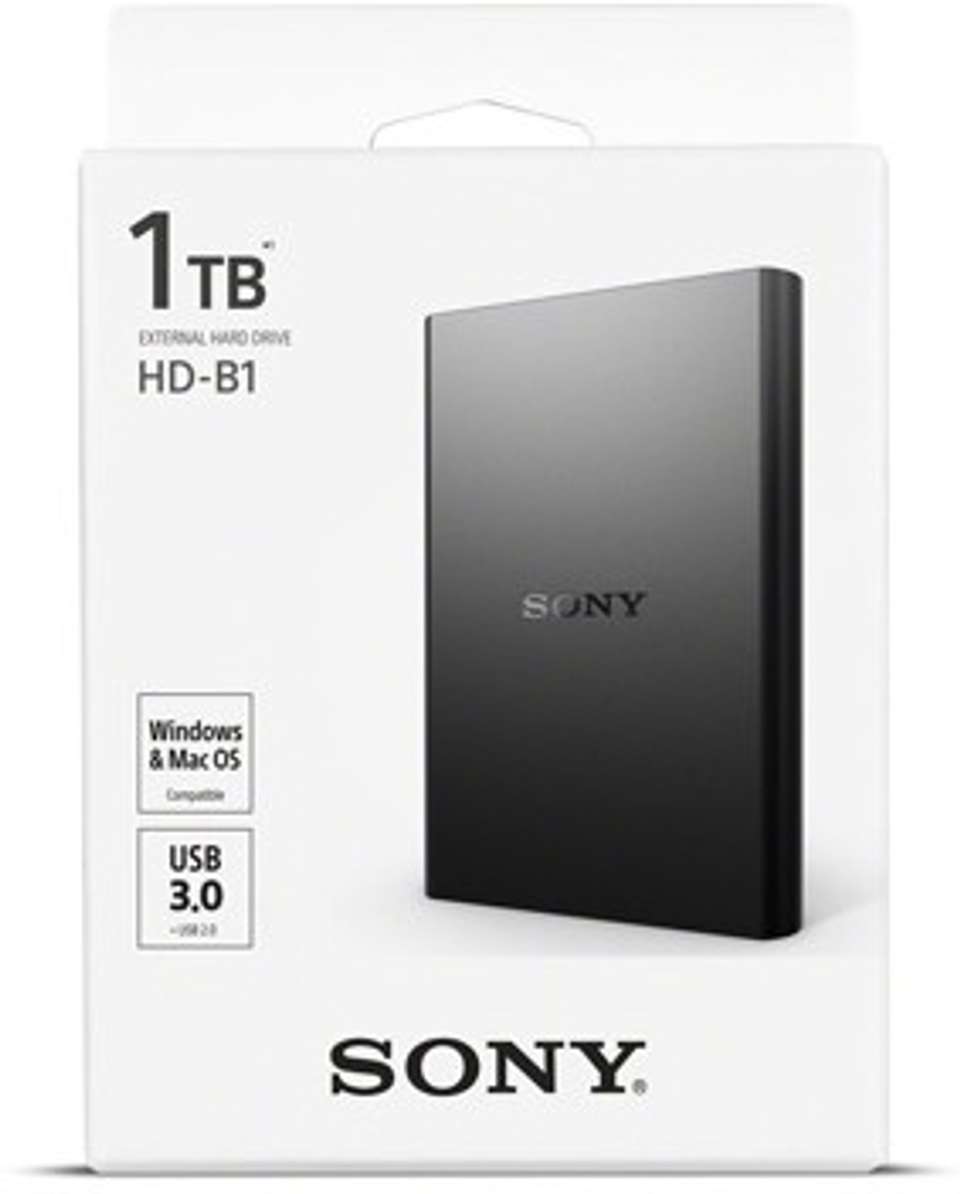 SONY 1 TB External Hard Disk Drive (HDD) - SONY : Flipkart.com
