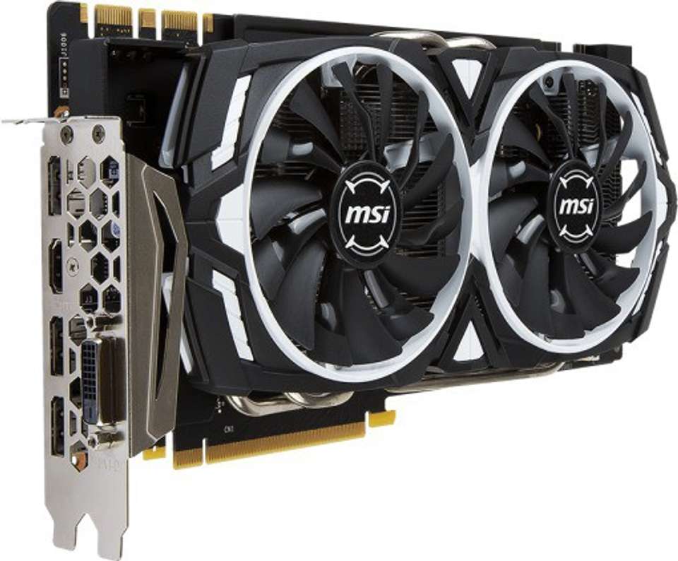 MSI GTX 1070 ARMOR 8G OC GDDR5 8 GB NVIDIA Chipset 256 bit 1746 MHz ...