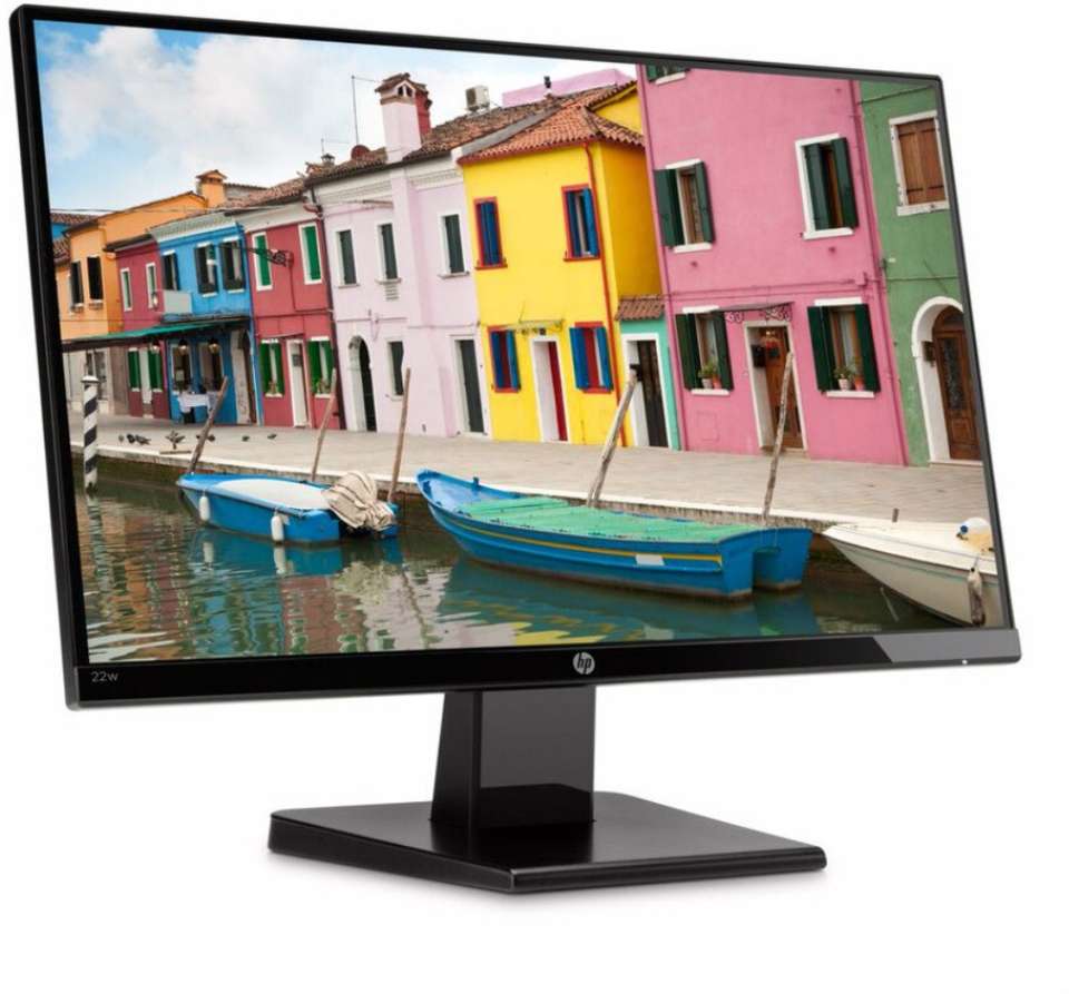 HP 54.61 cm (22 inch) Full HD LED Backlit IPS Panel Monitor (22w) Price ...