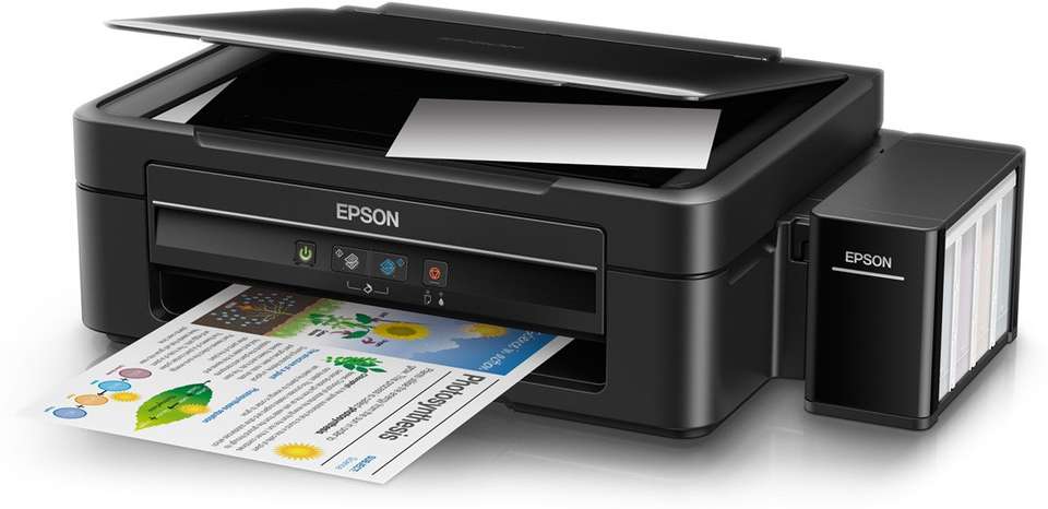 Epson L380 Multi-function Color Ink Tank Printer (Color Page Cost: 18 ...