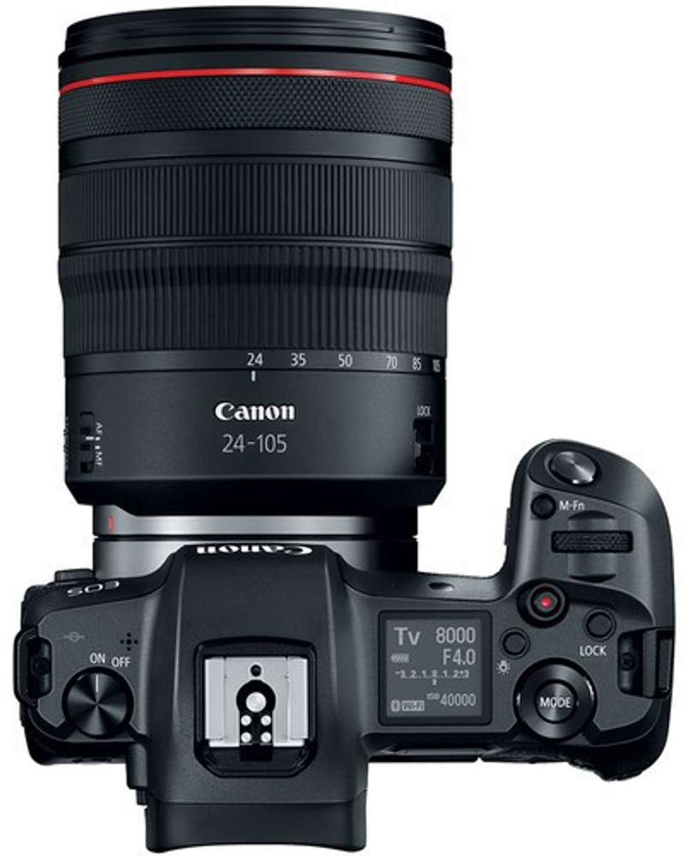 Canon EOS R Mirrorless Camera Body with Single Lens: RF24-105 mm f/4L ...