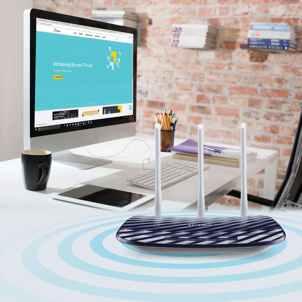 TP-Link Archer C20 Wireless Router 2.4 GHz, 5 GHz 750 MBPS Wifi Speed ...