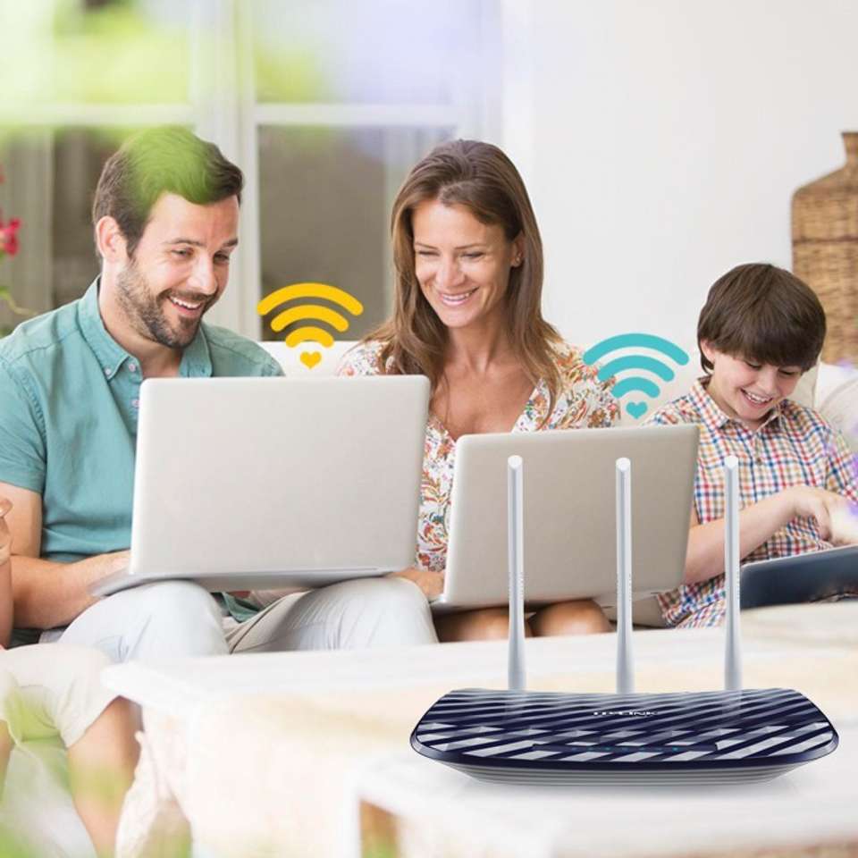 TP-Link Archer C20 Wireless Router 2.4 GHz, 5 GHz 750 MBPS Wifi Speed ...