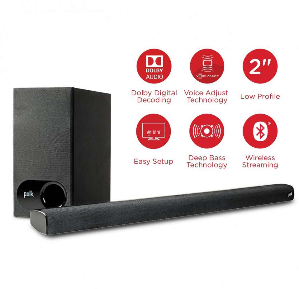 Buy Polk Audio Signa S1 with Wireless Subwoofer Digital Dolby 120 W ...