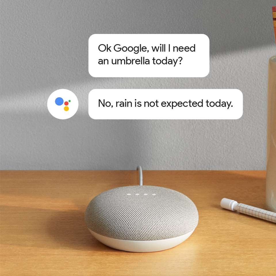 Buy Google Home Mini with Google Assistant Smart Speaker Online from ...