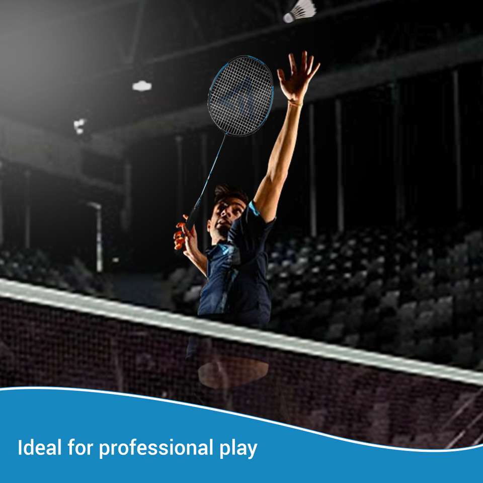 Adrenex by Flipkart R501 Full Graphite Badminton Racquet Black, Blue ...