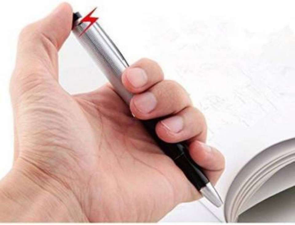 TokriWala Amazing Electric Shock Pen Shocking Ball Point Pen Gag Toy ...