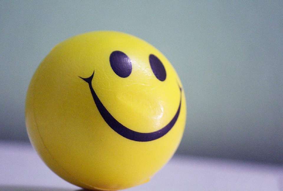 Tapi Creation Stress Reliver Smiley Ball - 5 cm - Stress Reliver Smiley ...