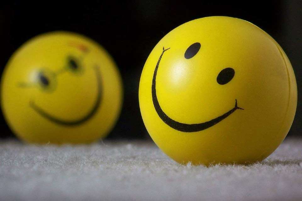 Tapi Creation Stress Reliver Smiley Ball - 5 cm - Stress Reliver Smiley ...