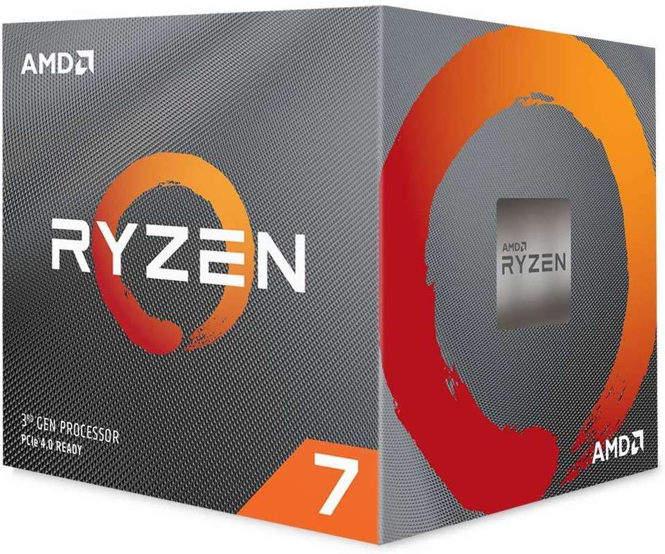 AMD Ryzen 7 3700X with Wraith Prism & RGB LED Cooler (100-100000071BOX ...