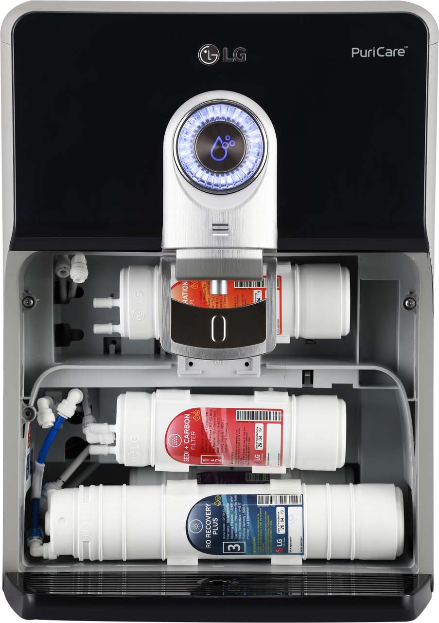 LG WW182EP 8 L RO + UV + UF Water Purifier Dual Protection Airtight ...