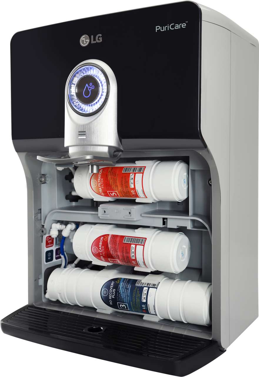 LG WW182EP 8 L RO + UV + UF Water Purifier Dual Protection Airtight ...