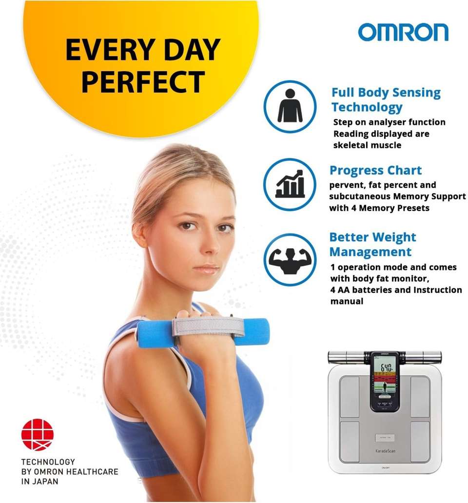 OMRON Karada Scan HBF-375 Body Fat Analyzer - OMRON : Flipkart.com