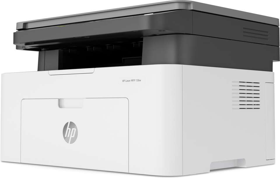 HP Laser MFP 136w Multi-function WiFi Monochrome Laser Printer - HP ...
