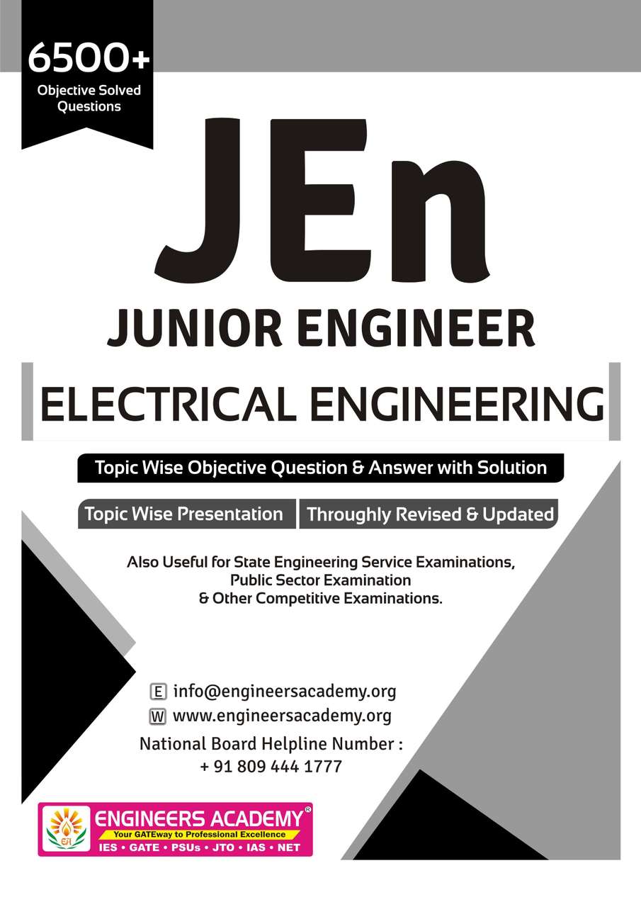 6500+ MCQs Objective Practice Book for Electrical Engineering: 7th ...