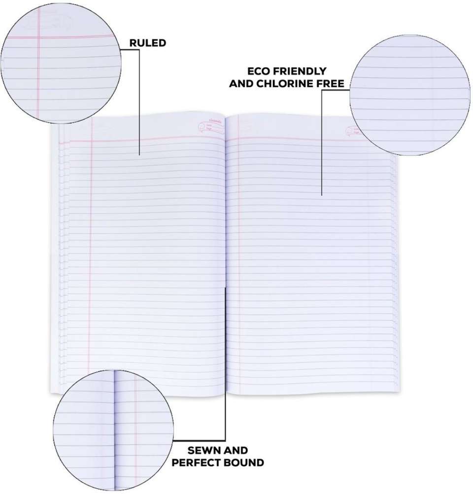 Classmate Longbook Regular Notebook Single Line 160 Pages Price in ...