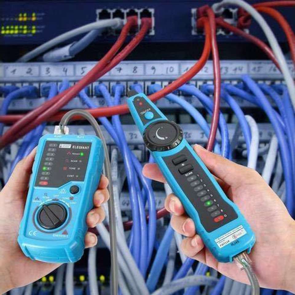 Techtest Lan Tester Multi-Functional Wire Tracker Fwt11 Network Cable ...
