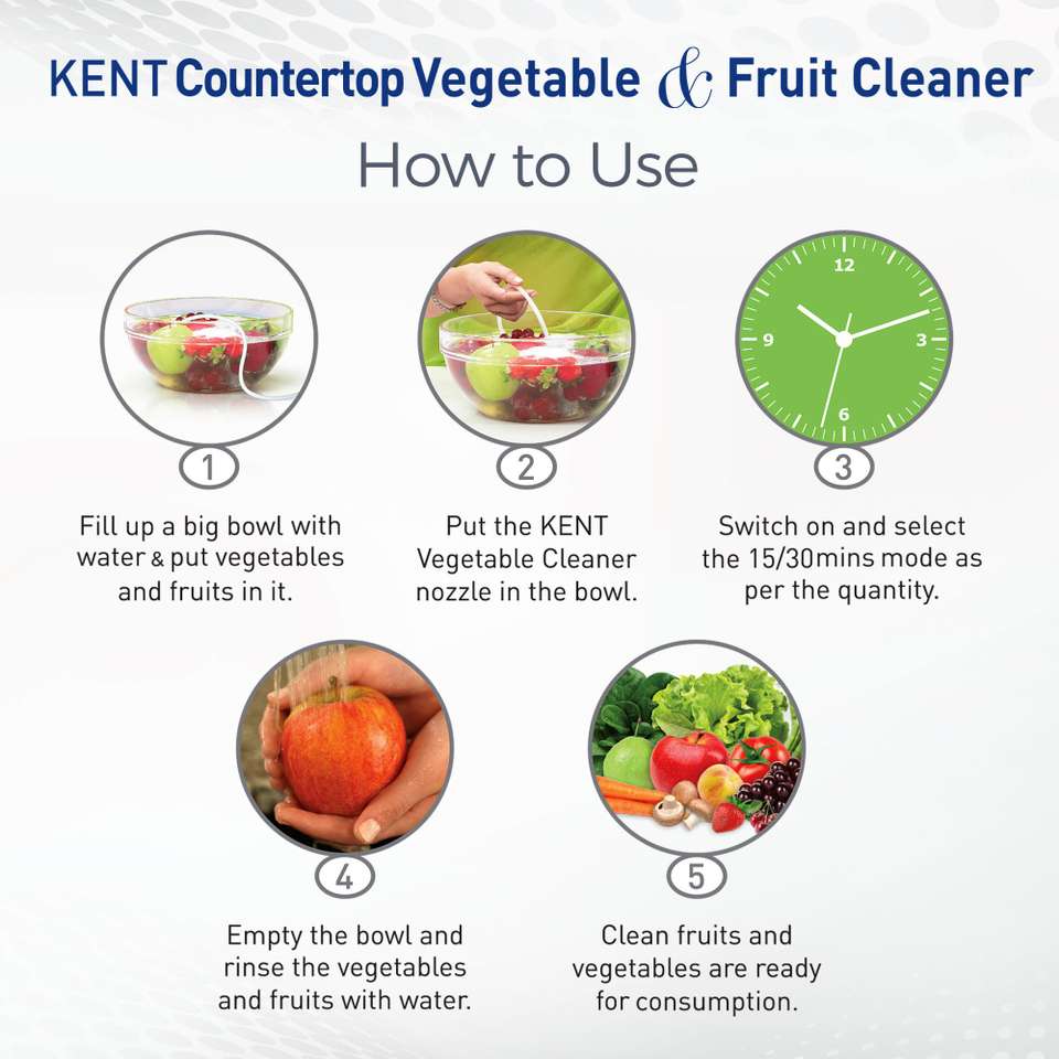 KENT Vegetable Cleaner - Counter Top 250 W Food Processor Price in ...
