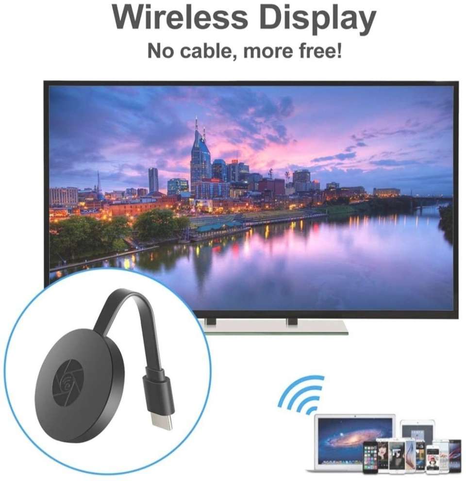 KDP 4K Ready HDMI Wireless Display Dongle Mobile/Tablets Screen ...