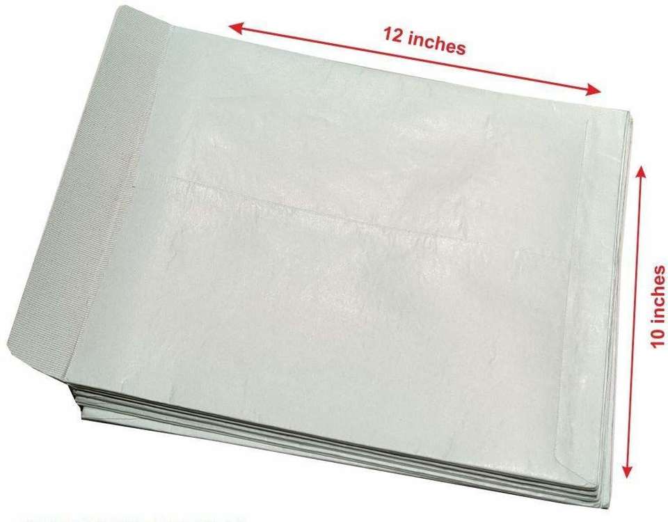 JSMSH A4 Size 12x10 inch Cloth line Courier Cover Set of 500pcs,Courier ...
