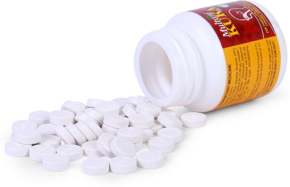 Multani KUKA TABLETS | Relief From Tonsils & Throat Infection - (2 X 50 ...