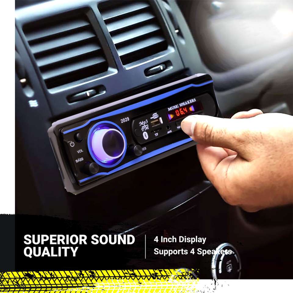 EverLand Blue 2029 USB/AUX/SD/BLUETOOTH/FM/MP3 BOOM MASTER STANDARD- E ...