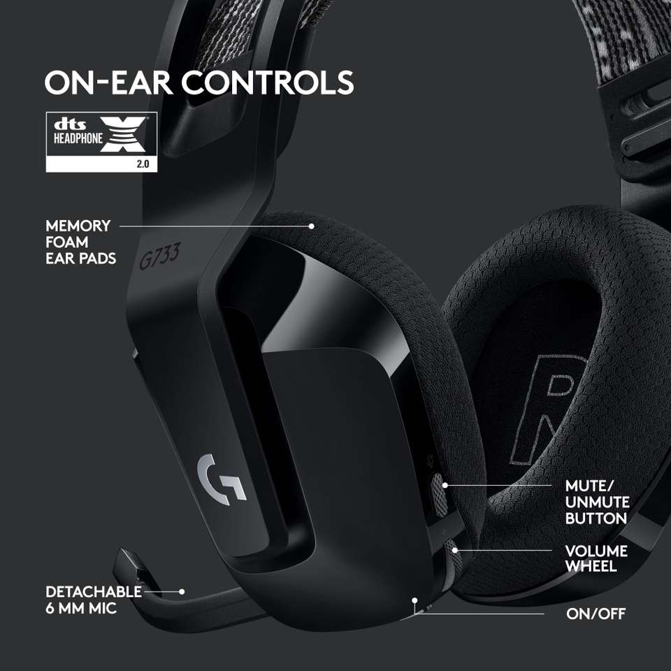 Logitech G733 Lightspeed Wireless RGB Bluetooth Gaming Price in India ...